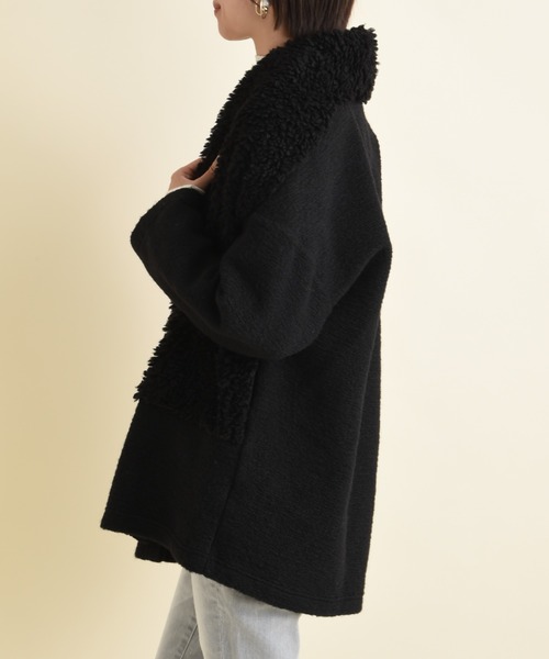 INTERPLANET（インタープラネット）の「【Seadrake】イタリアンエアリー＊ボアコート（その他アウター）」 - WEAR