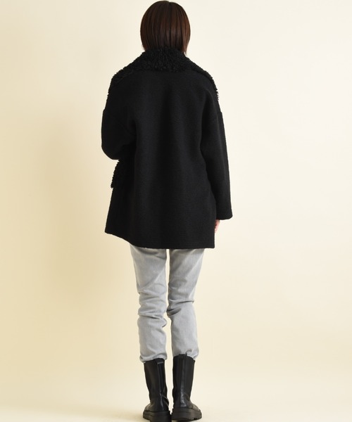 INTERPLANET（インタープラネット）の「【Seadrake】イタリアンエアリー＊ボアコート（その他アウター）」 - WEAR