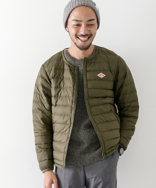 Danton（ダントン）の「DANTON INNER DOWN JACKET（ナイロンジャケット）」 - WEAR