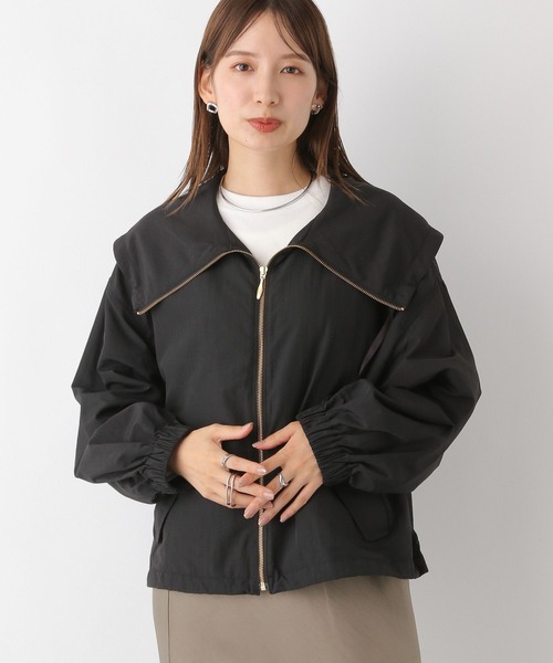 LEPSIM（レプシィム）の「BIGカラーZIPブルゾン 183965（ブルゾン）」 - WEAR