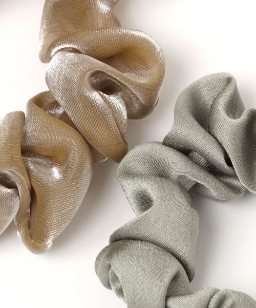 サテンシュシュ2点SET / 273508（シュシュ）｜LAKOLE（ラコレ）のファッション通販 - ZOZOTOWN