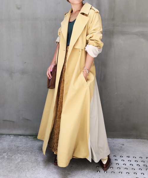 AMERI（アメリ）の「BALLOON GATHER JK（トレンチコート）」 - WEAR