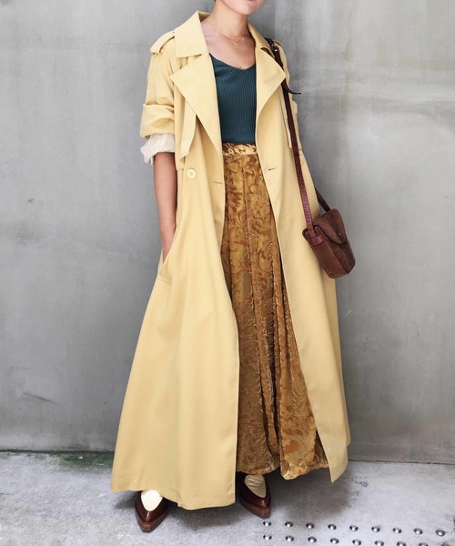 AMERI（アメリ）の「BALLOON GATHER JK（トレンチコート）」 - WEAR