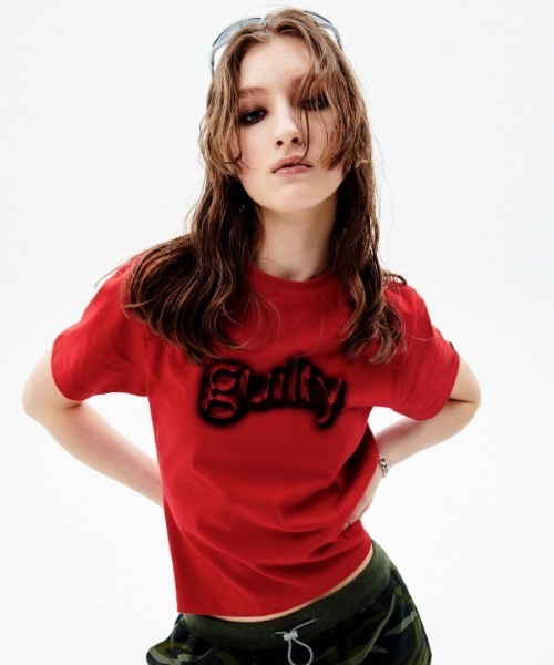 runningHIGH（ランニングハイ）の「【RUNNING HIGH 】GUILTY クロップ Tシャツ / GUILTY CROP TEE ...