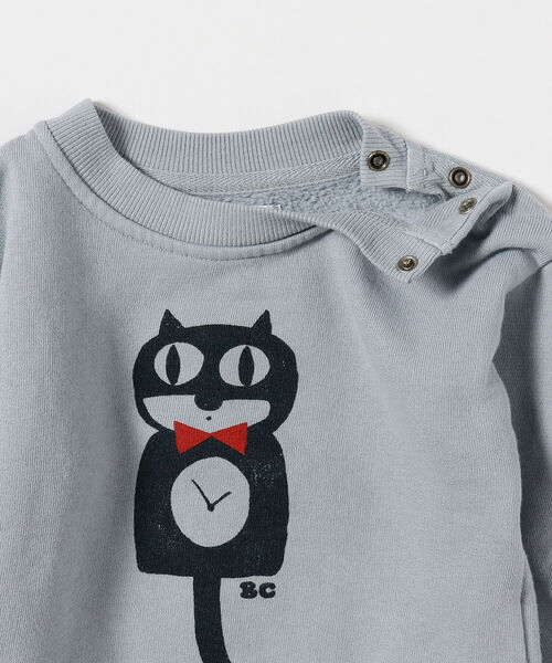 こども ビームス（コドモビームス）の「BOBO CHOSES / Cat Oclock スウェット 22（6～24ヵ月）（スウェット）」 - WEAR