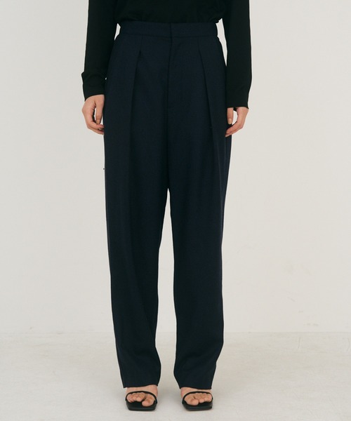 【セール】herringbone tuck pants（その他パンツ）｜OUTERSUNSET（アウターサンセット）のファッション通販 - ZOZOTOWN