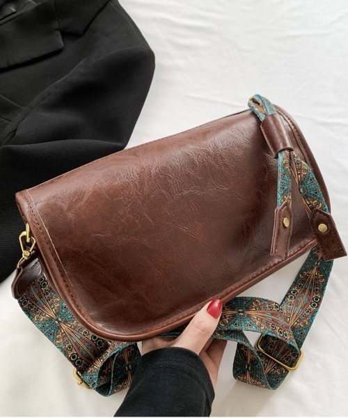 セール】【 Port / ポート 】 エスニック調 ヴィンテージ風 フェイク