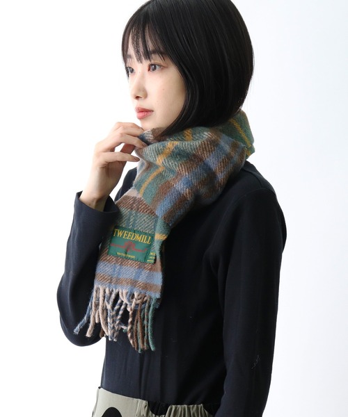 TWEED MILL（ツイードミル）の「【 TWEEDMILL / ツイードミル 】タータンチェック柄 マフラー TARTAN SCARF ...