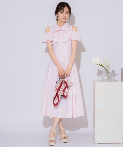 2WAYスリーブストライプシャツワンピース（ワンピース）｜WILLSELECTION（ウィルセレクション）のファッション通販 - ZOZOTOWN