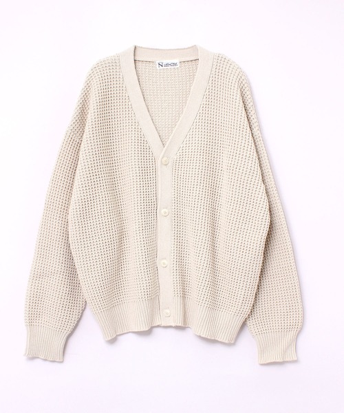 RNA-N（アールエヌエーエヌ）の「K2585 ワッフルニットVカーディガン（カーディガン/ボレロ）」 - WEAR