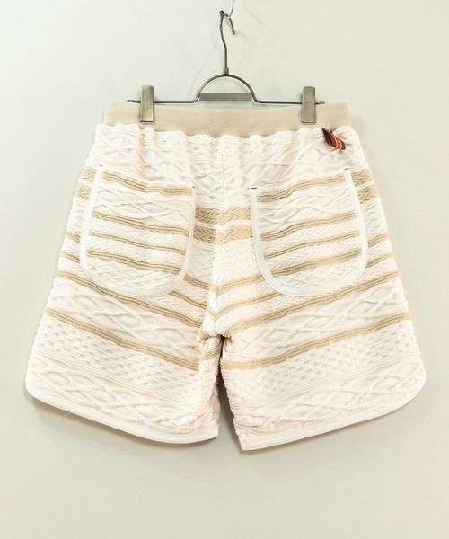 masterkey（マスターキー）の「masterkey マスターキー / CRUISE-SHORTS ケーブルニットランニングショーツ ...