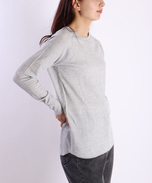 JEMORGAN（ジェーイーモーガン）の「JEMORGAN / ジェーイーモーガン ラグランスリーブ ワッフル 長袖Tシャツ（Tシャツ ...