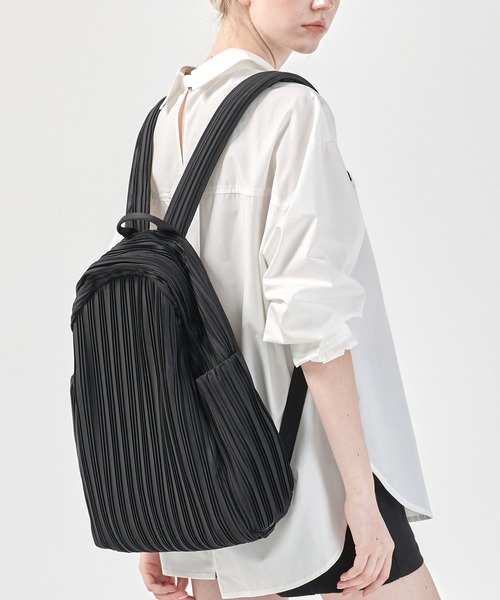 Backpack バックパック リュックサック プリーツバッグ（バックパック/リュック）｜BLUEORB（ブルーオーブ）のファッション通販 - ZOZOTOWN