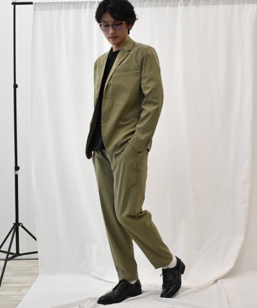 SPENDY'S Store（スペンディーズストア）の「＜INED HOMME/イネドオム＞デニム調セットスーツ 股下70㎝（スーツセット ...