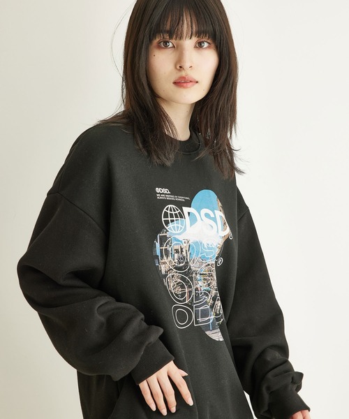 【セール】ODD STUDIO WORLD DIGITAL PRINTING SWEAT SHIRTS（スウェット）｜JUNRed（ジュン ...