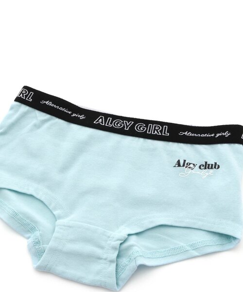 ALGY（アルジー）の「ロゴキャミスポブラ&ボクサーショーツセット（ブラ&ショーツ）」 - WEAR