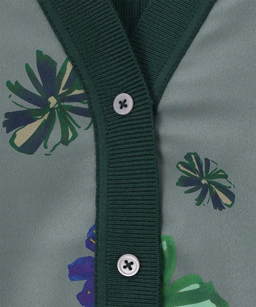 PS Paul Smith（ピーエスポールスミス）の「ウィメンズ "Painted Cosmos" コンビ カーディガン / 245526 ...