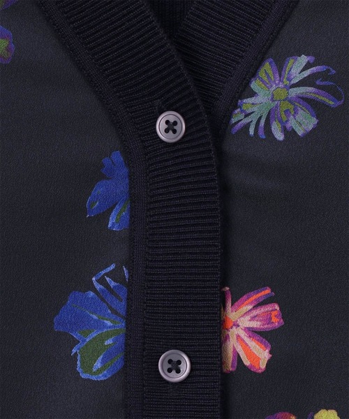 PS Paul Smith（ピーエスポールスミス）の「ウィメンズ "Painted Cosmos" コンビ カーディガン / 245526 ...