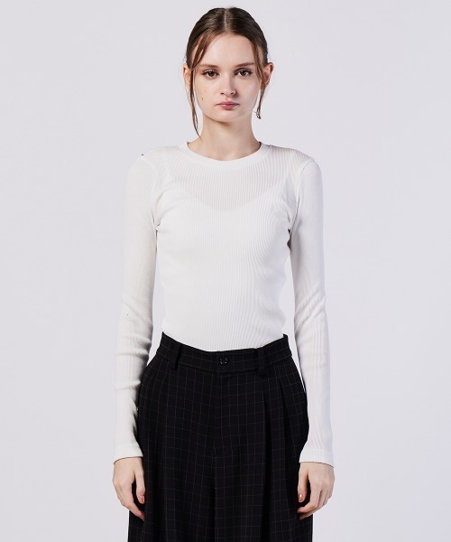 Sov.（ソブ）の「レンシルテレコプルオーバー（Tシャツ/カットソー）」 - WEAR