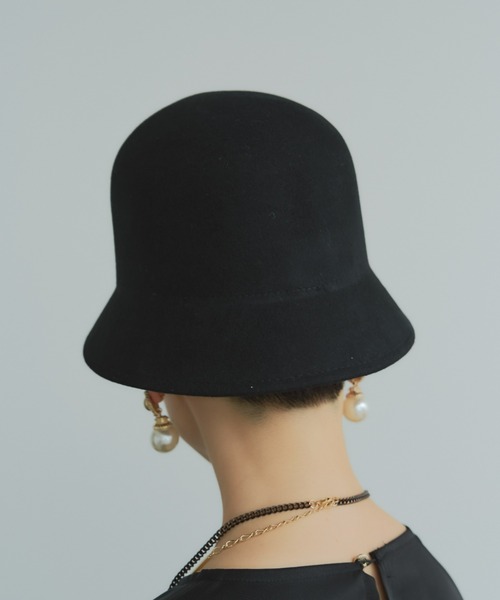 manana suerte（マニャーナスエルテ）の「woolフェルトクラシカルHAT（ハット）」 - WEAR