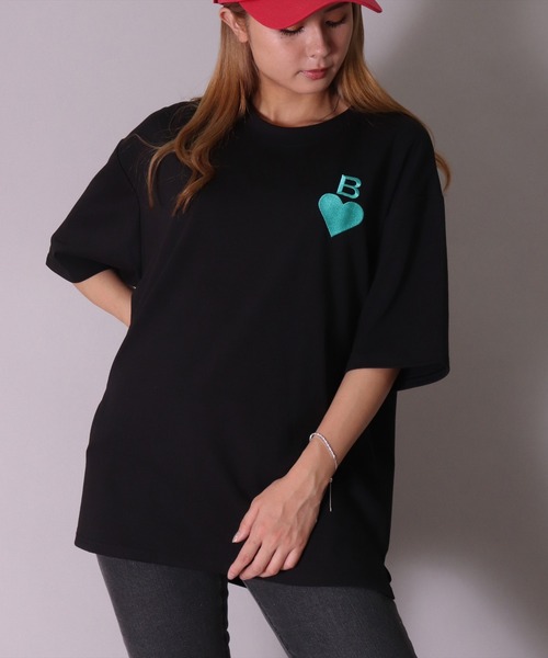 BAYBLO（ベイブロ）の「(RN)【韓国ブランド】【BARON】ワンポイント 刺繍 Tシャツ（Tシャツ/カットソー）」 - WEAR