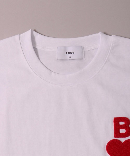 BAYBLO（ベイブロ）の「(RN)【韓国ブランド】【BARON】ワンポイント 刺繍 Tシャツ（Tシャツ/カットソー）」 - WEAR