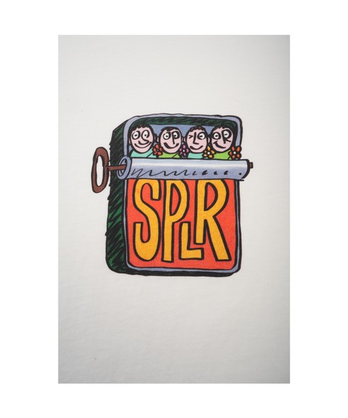 SPLR（エス・ピー・エル・アール）の「ティーシャツ｜Canned Logo Brown Ringer Tee｜SPLR（Tシャツ/カットソー ...