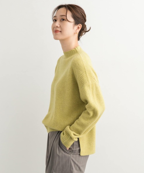 セール】ハイネックサイドスリットニット（ニット/セーター）｜URBAN