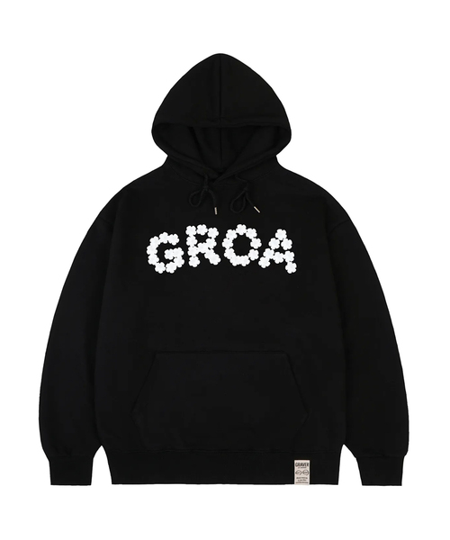 [UNISEX]GROA Flower Logo Hoodie_5color（パーカー）｜GRAVER（グレーバー）のファッション通販 ...