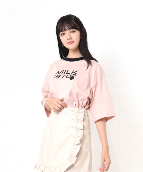 MILK（ミルク）の「MILK Cherry Tee（Tシャツ/カットソー）」 - WEAR