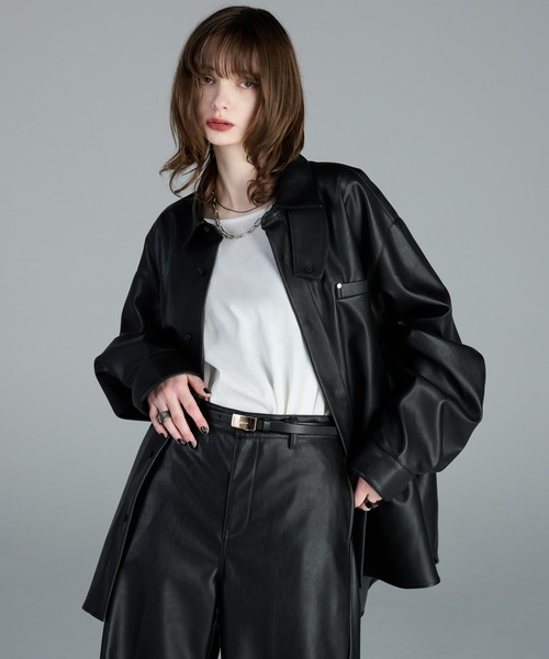ADRER（アドラー）の「military multi way shirt blouson/ミリタリーマルチウェイシャツブルゾン（シャツ ...