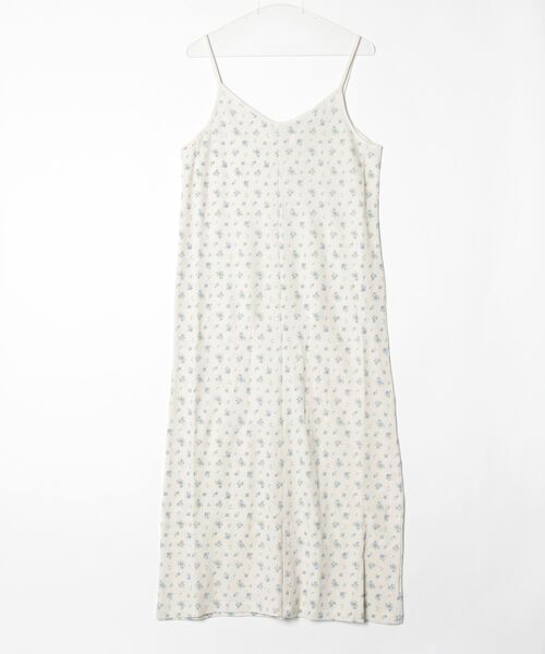 JEMORGAN（ジェーイーモーガン）の「JEMORGAN / ジェーイーモーガン 小花柄 ワッフル キャミワンピース ロング（ワンピース ...