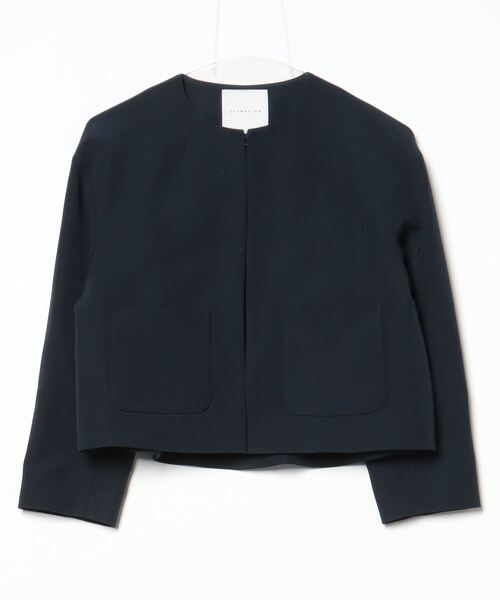 【セール/ブランド古着】ノーカラージャケット（ノーカラージャケット）｜ESTNATION（エストネーション）のファッション通販 - ZOZOUSED