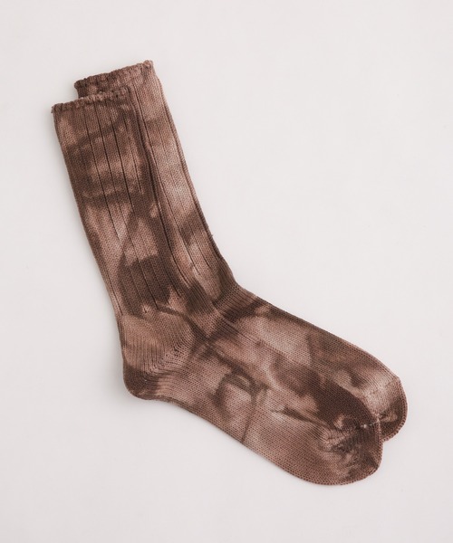 【セール】hobo/TIE-DYED CREW SOCKS C/N/PU（ソックス/靴下）｜hobo（ホーボー）のファッション通販 ...