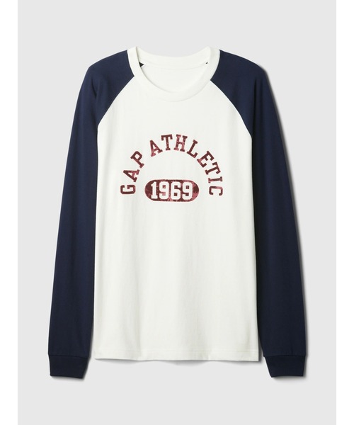 【セール】GAP ATHLETICロゴ ラグランTシャツ(ユニセックス)（Tシャツ/カットソー）｜GAP（ギャップ）のファッション通販 - ZOZOTOWN