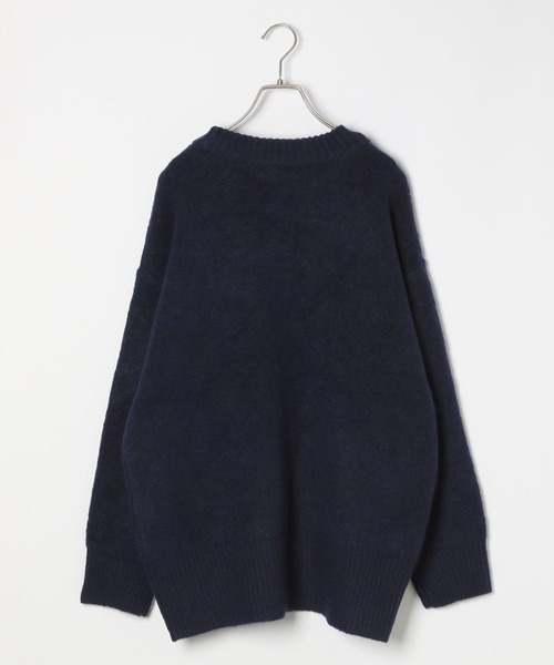 LEPSIM（レプシィム）の「5ゲージプリントロゴプルオーバー 250419（ニット/セーター）」 - WEAR