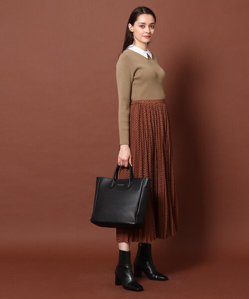 DRESSTERIOR（ドレステリア）の「 【2WAY/CLASSY.12月号掲載】】デタッチャブルカラーリブニット（ニット/セーター）」 - WEAR