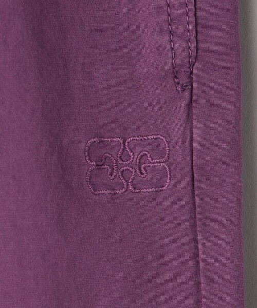 Firsthand（ファーストハンド）の「GANNI/ガニー Washed Cotton Canvas Elasticated Curve Pants / コットンキャンバスカーブパンツ ...