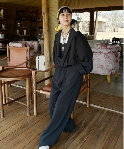 AMERI（アメリ）の「MANY WAY RASH GUARD HOODIE TOP（ラッシュガード）」 - WEAR