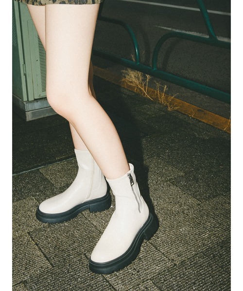 セール】厚底サイドジップブーツ/S.MADDEN ROADMAP-VA（ブーツ