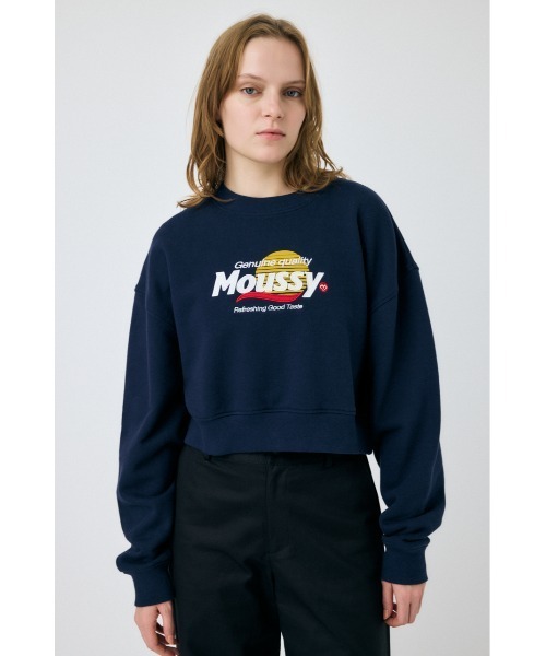 MOUSSY（マウジー）の「MOUSSY PRODUCT LOGO プルオーバー（スウェット）」 - WEAR
