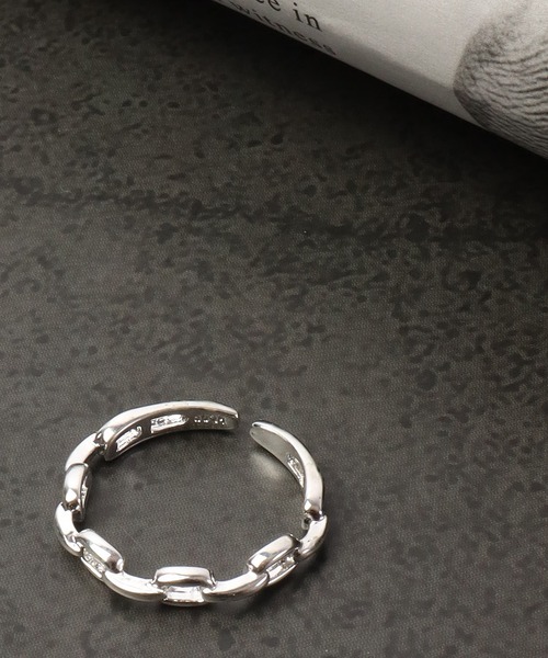 FUNALIVE（ファンアライブ）の「JS SELECT RING シルバーチェーンデザインリング（リング）」 - WEAR