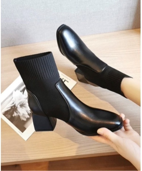 Burner（バーナー）の「【BURNER Recommend Select】ソックスブーツ oku-shoes-166-45（ブーツ ...