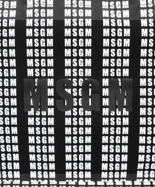 MSGM（エムエスジーエム）の「MSGMマルチロゴ キャンバストートバッグ【Japan Exclusive】（トートバッグ）」 - WEAR