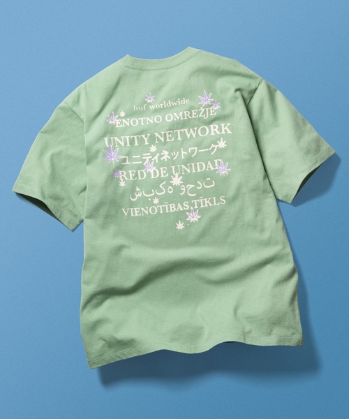 HUF（ハフ）の「UNITY NETWORK TEE / HUF ハフ Tシャツ 半袖（Tシャツ/カットソー）」 - WEAR