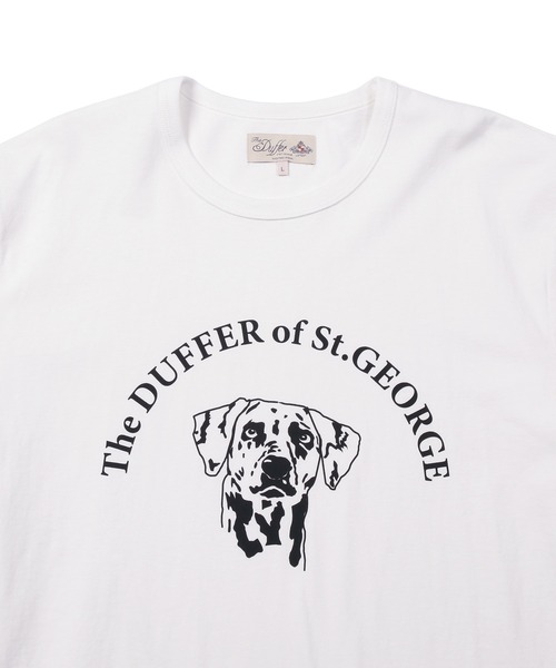 UK DOG TEE 'DALMATIAN'：アニマルプリント ダルメシアン Tシャツ（Tシャツ/カットソー）｜The DUFFER of ...