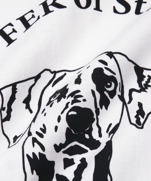 UK DOG TEE 'DALMATIAN'：アニマルプリント ダルメシアン Tシャツ（Tシャツ/カットソー）｜The DUFFER of ...