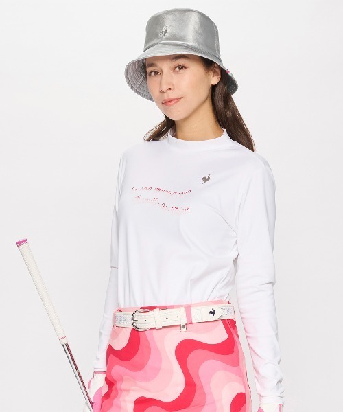 【セール】【30th】モックネック長袖シャツ（Tシャツ/カットソー）｜le coq sportif GOLF（ルコックスポルティフゴルフ）のファッション通販 - ZOZOTOWN
