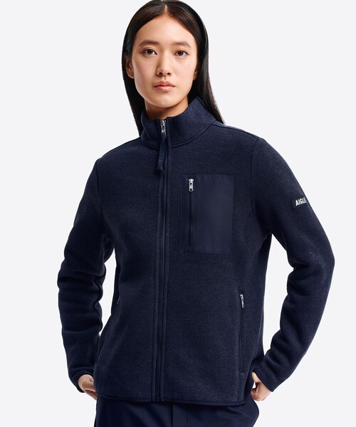 セール】ポーラテック フルジップフリースブルゾンジャケット