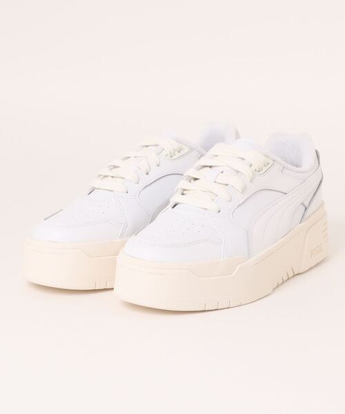 PUMA（プーマ）の「PUMA プーマ W CA. FLYZ CLUB 48 CA. FLYZ CLUB 48 396098 01WHT ...